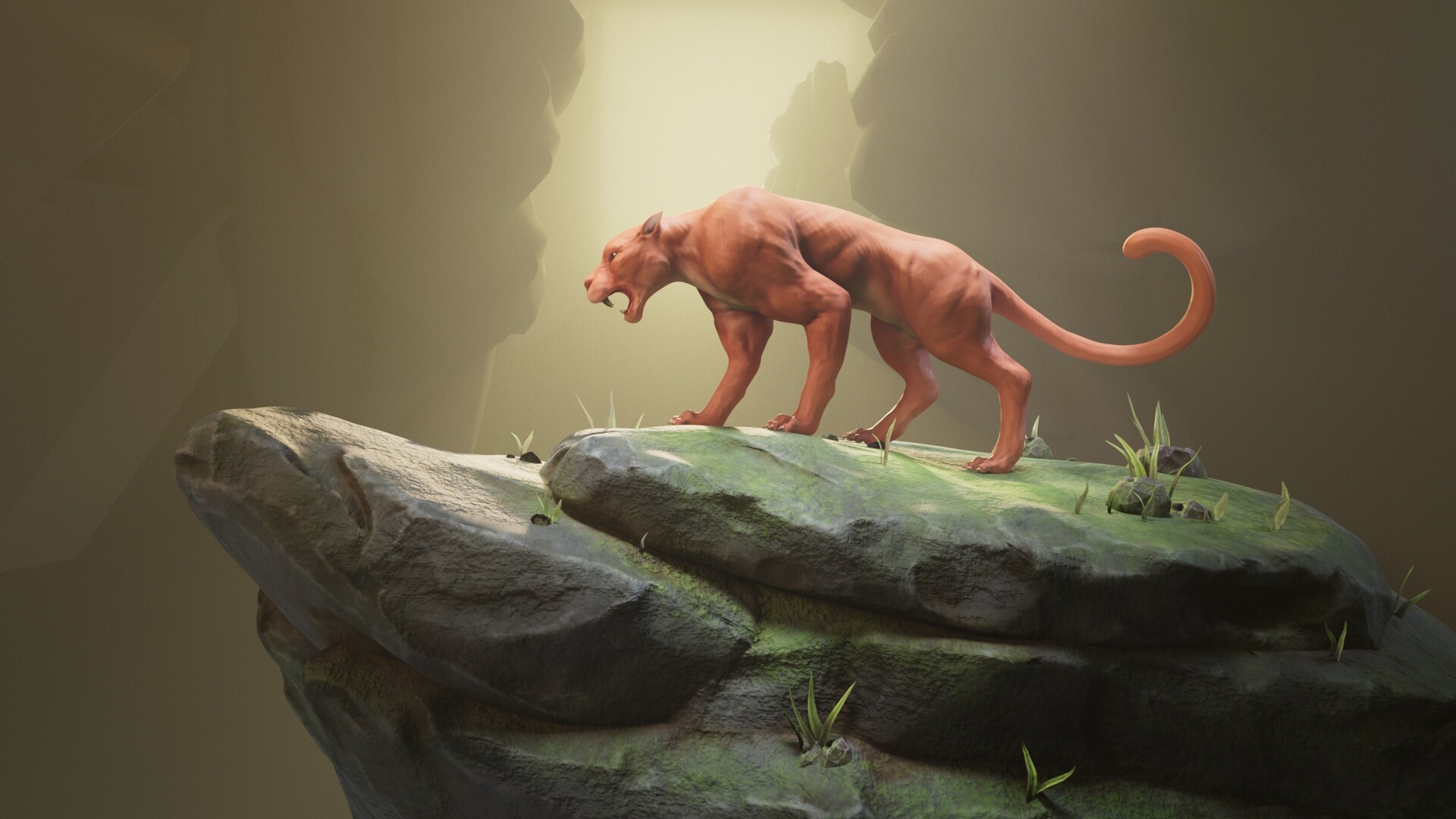 ArtStation - Stylized_Animal_Puma
