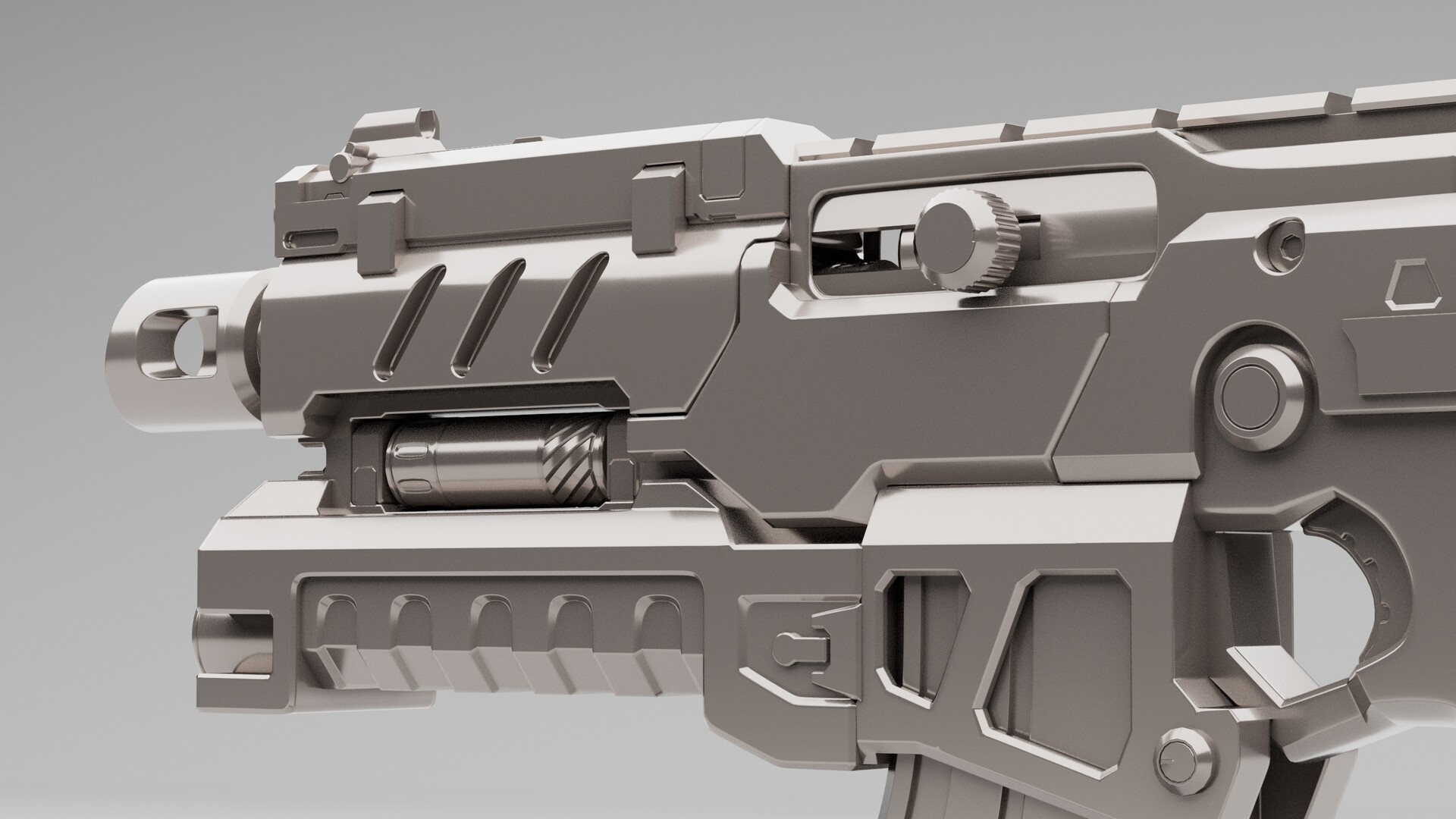 ArtStation - Warhammer 40K Boltgun Mod. - WIP