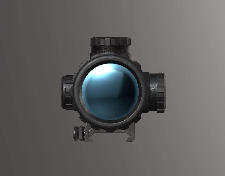 ArtStation - Sniper Scope