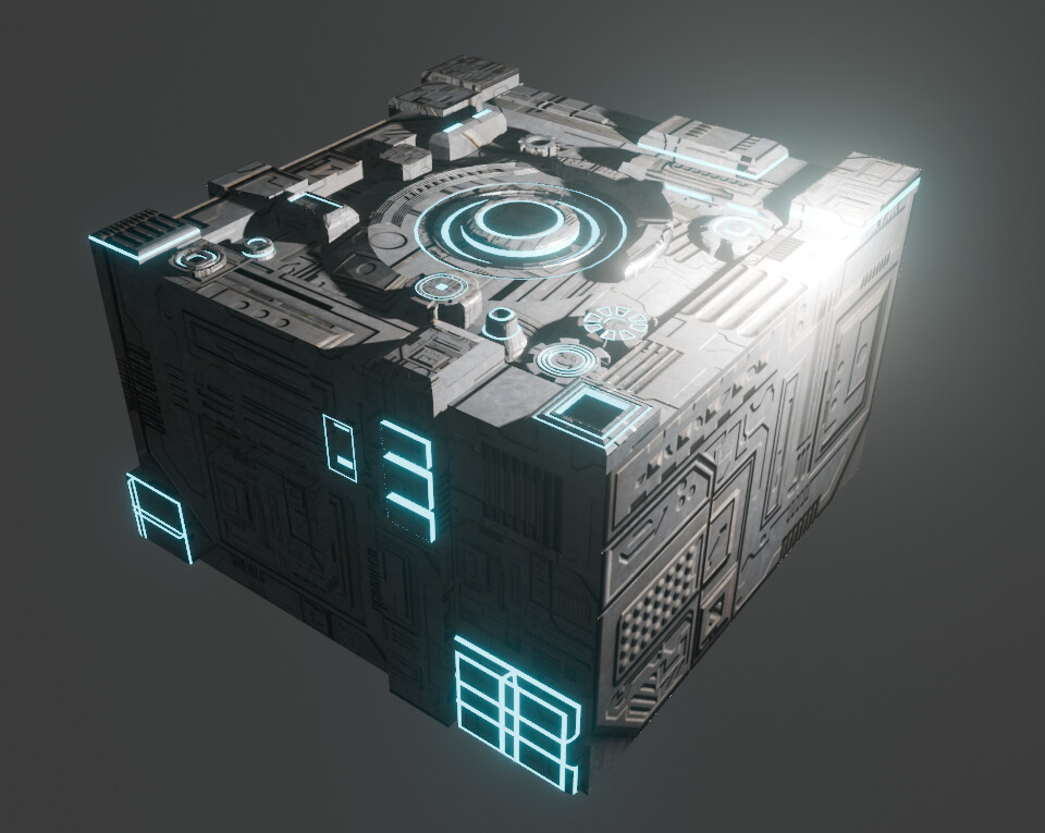 ArtStation - Project NAVE - 3 SCI-FI Boxes