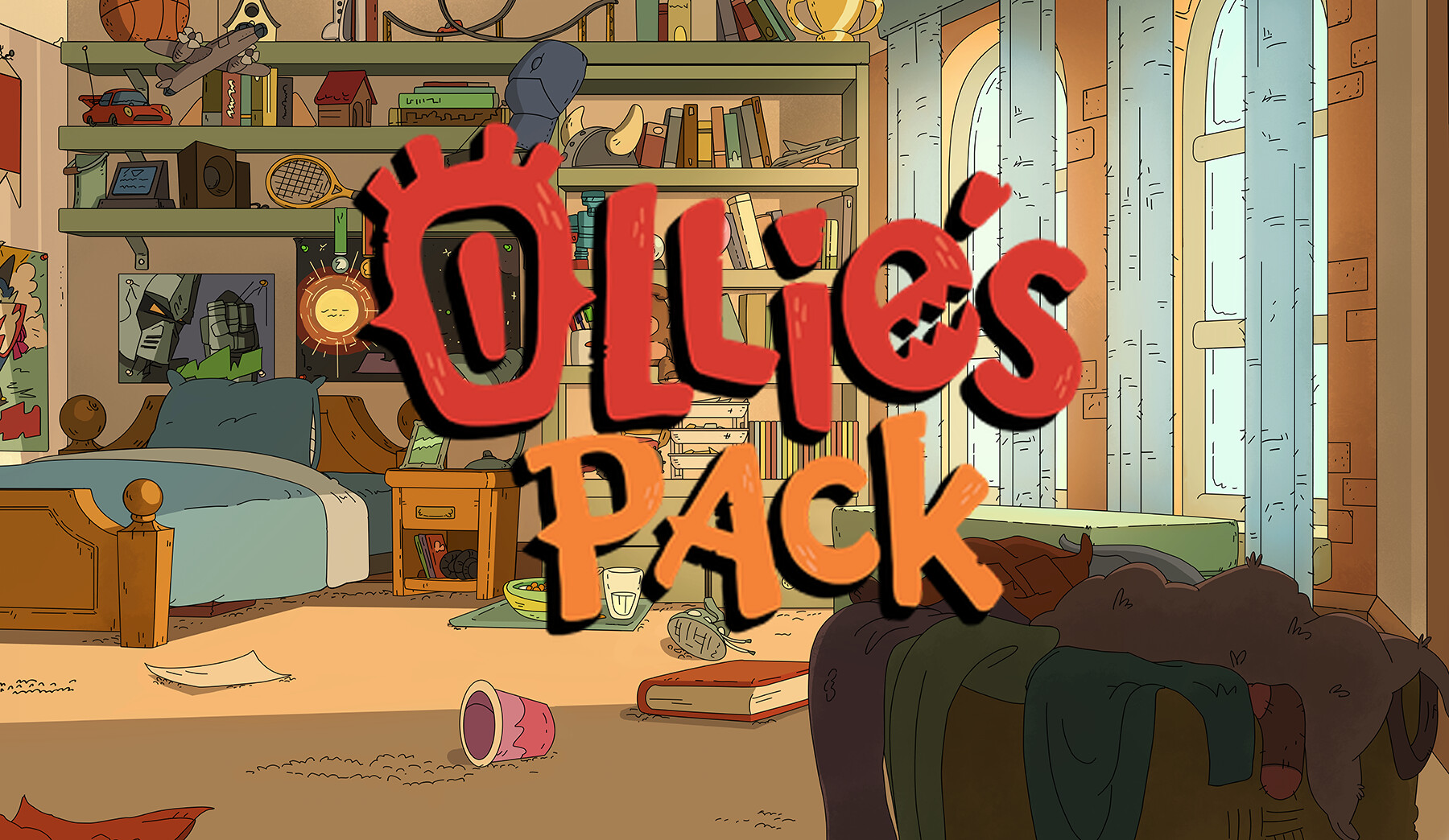 ArtStation - Ollie's Pack Background Art