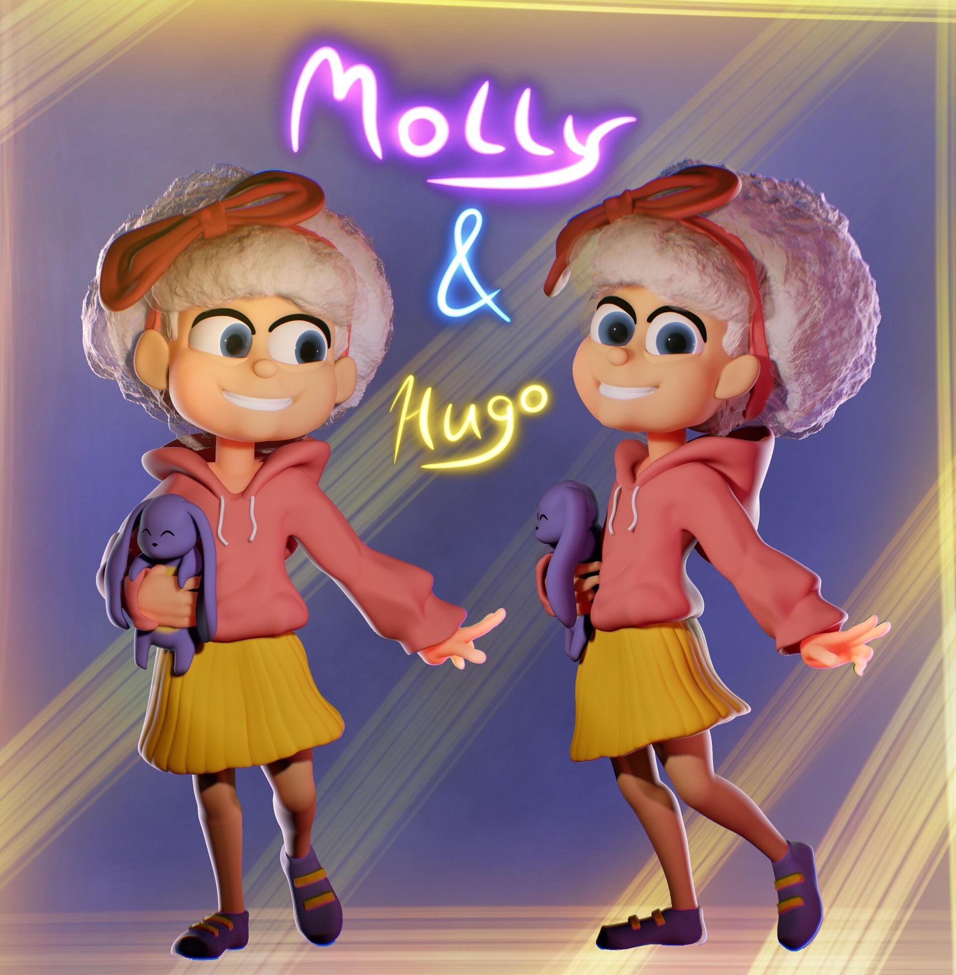 ArtStation - 3D Sculpted Attacks (28 Images) - Art Fight 2024