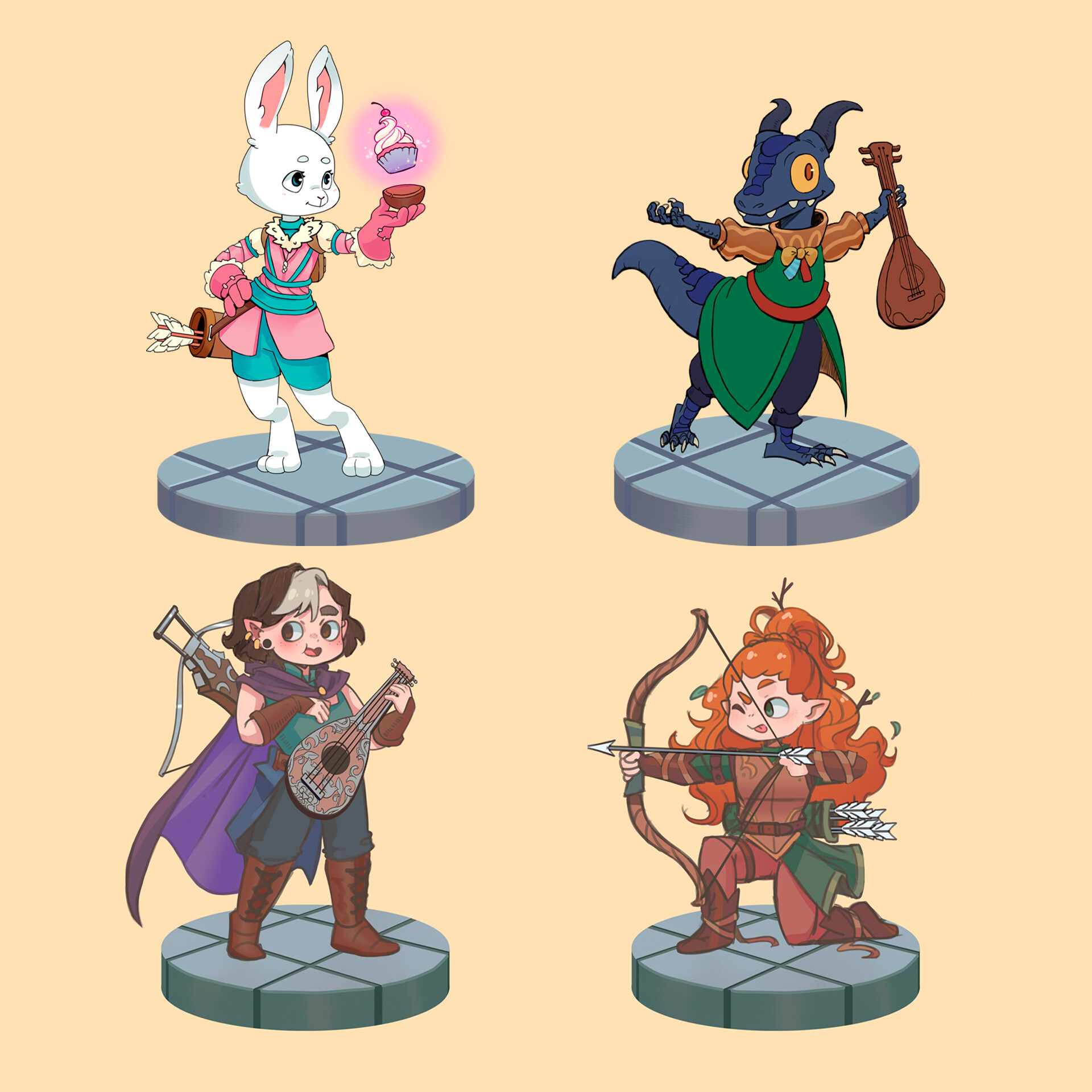 ArtStation - DND "miniature" collection 2