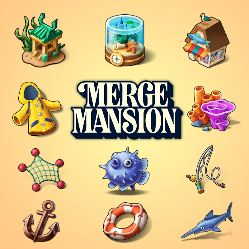 Ocellus - SERVICES - Merge Mansion - Gone Fishing event 🐟