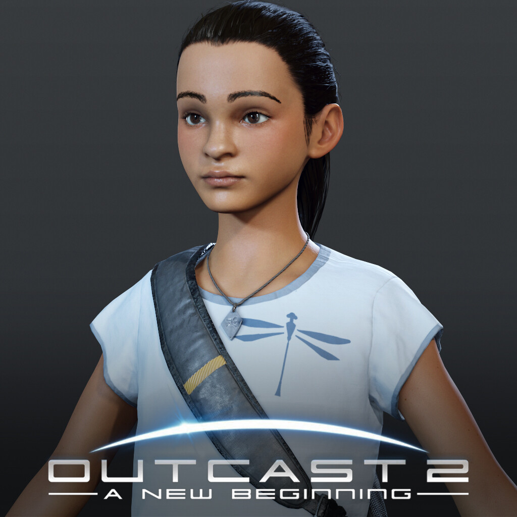 ArtStation - Outcast a New Beginning / Camilla