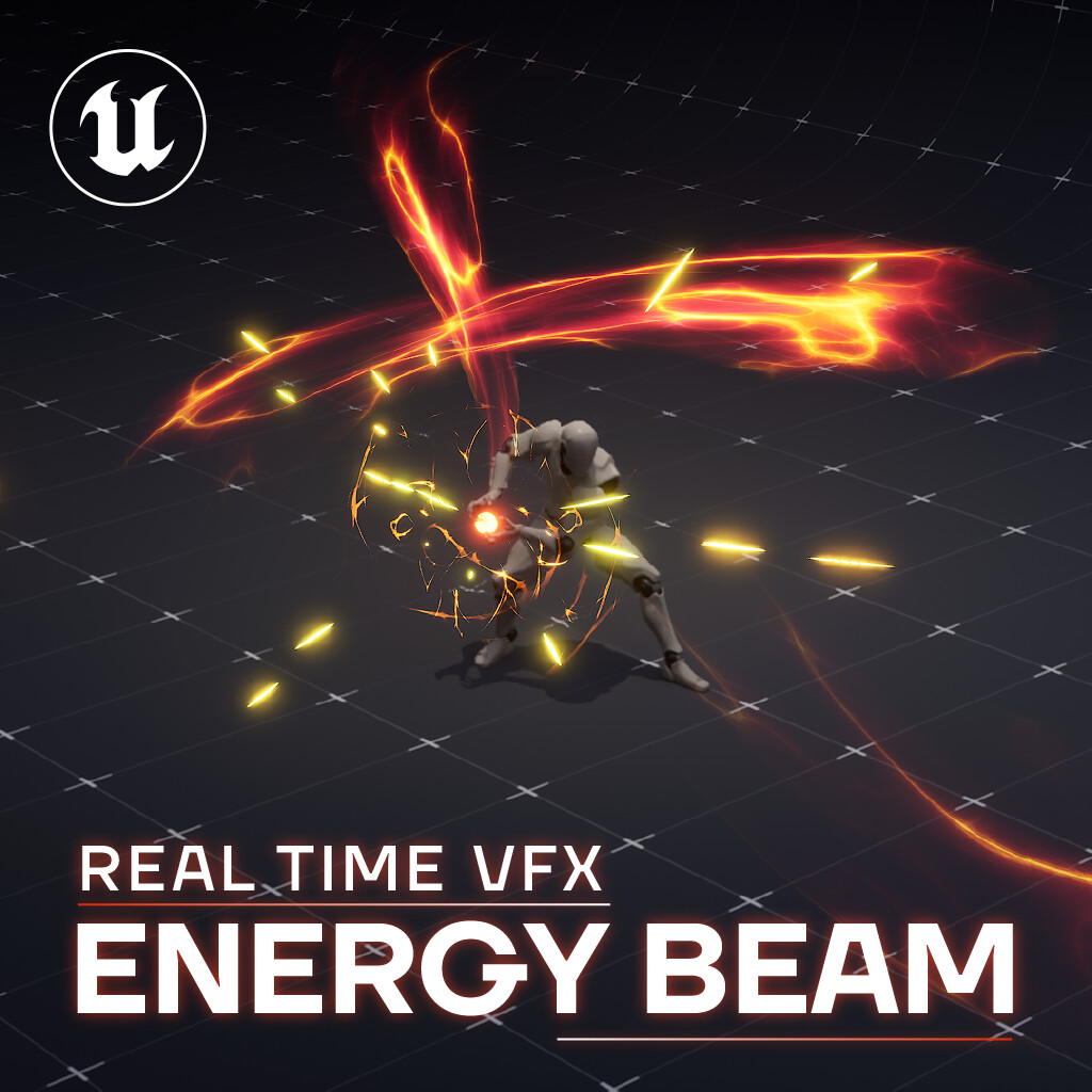 ArtStation - Energy Beam – VFX[UE5]