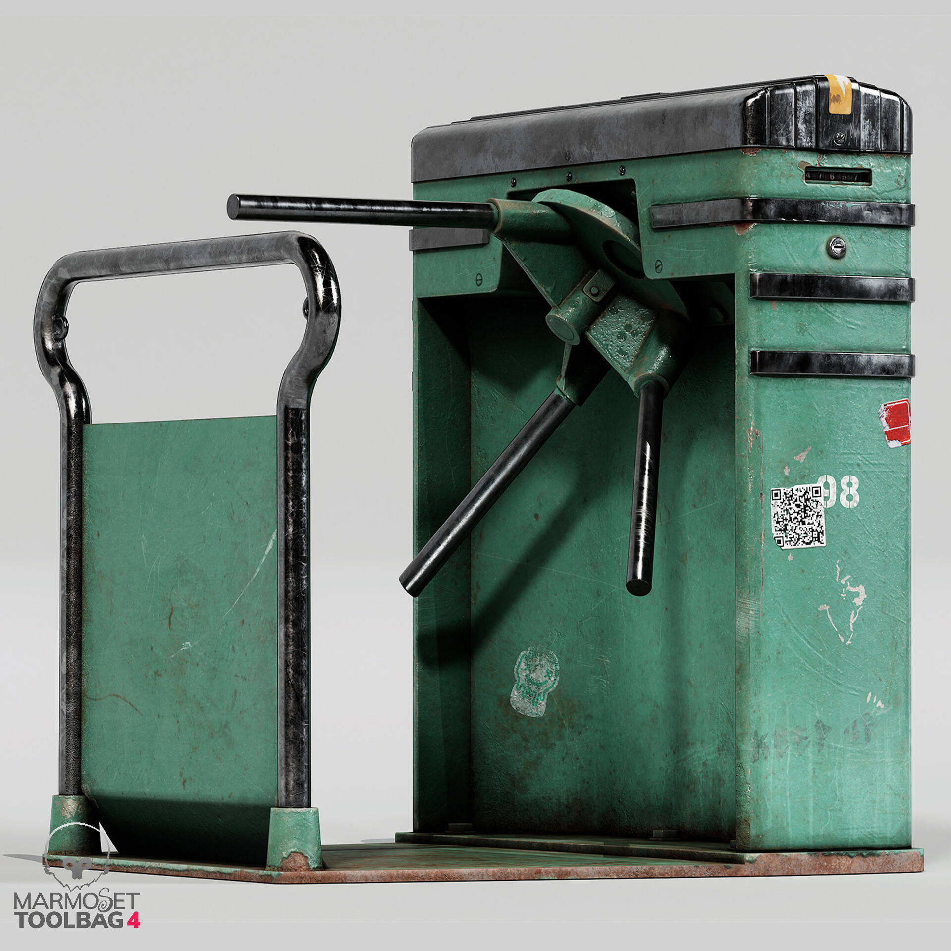 ArtStation - Retro Turnstile