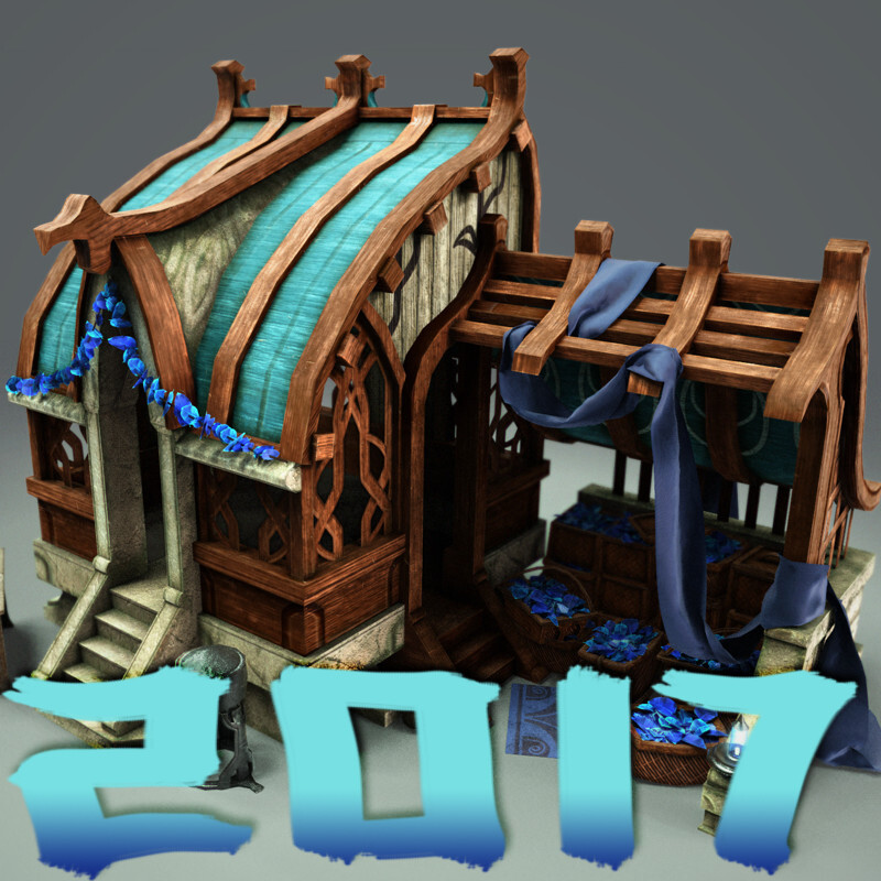 ArtStation - Lenya Gatherer Low Poly