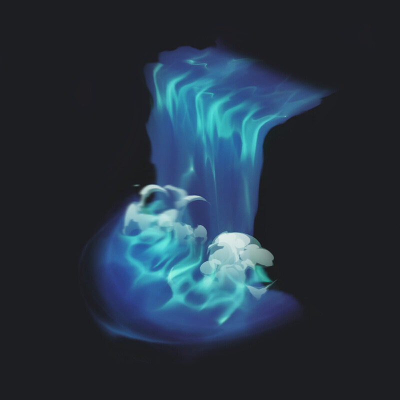 ArtStation - STYLIZED WATERFALL