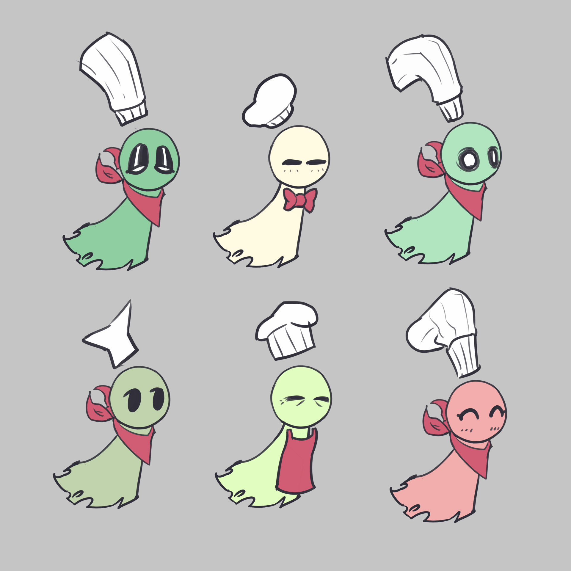 ArtStation - Ghost Chef Character Concept's