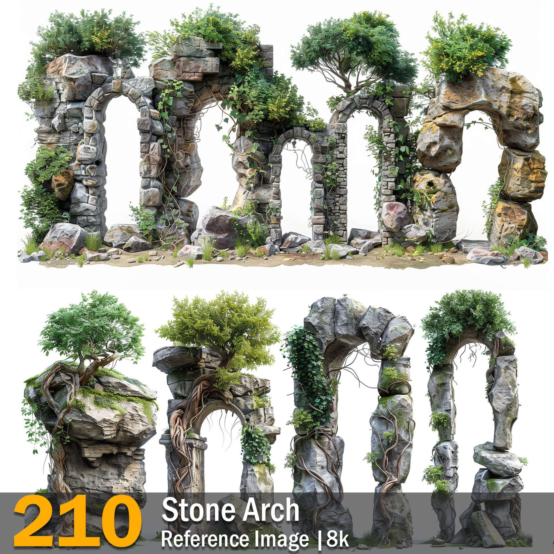 ArtStation - Stone Arch | Reference Images | 8K