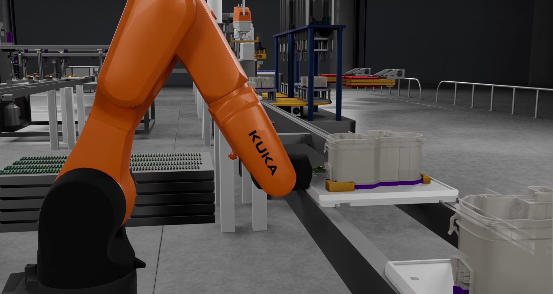 ArtStation - Assembly Line Animation