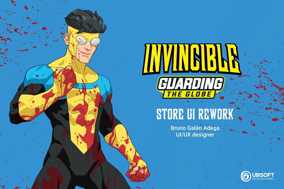 ArtStation - Invincible Guarding the Globe / Store UI/UX Redesign