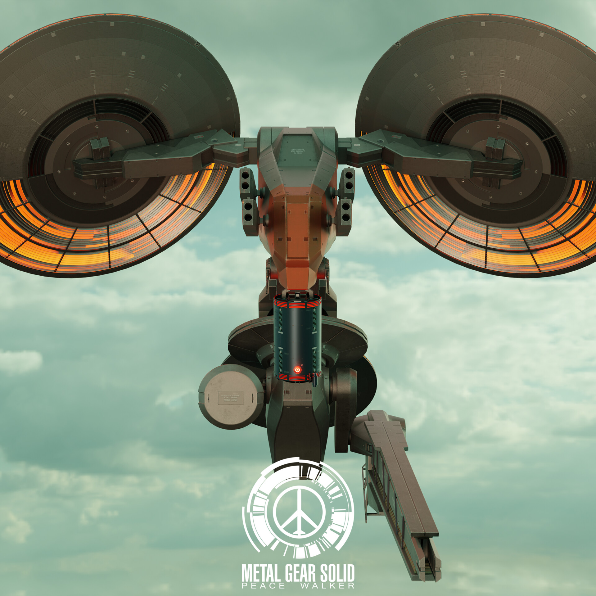 ArtStation - Chrysalis - Metal Gear Solid : Peace Walker