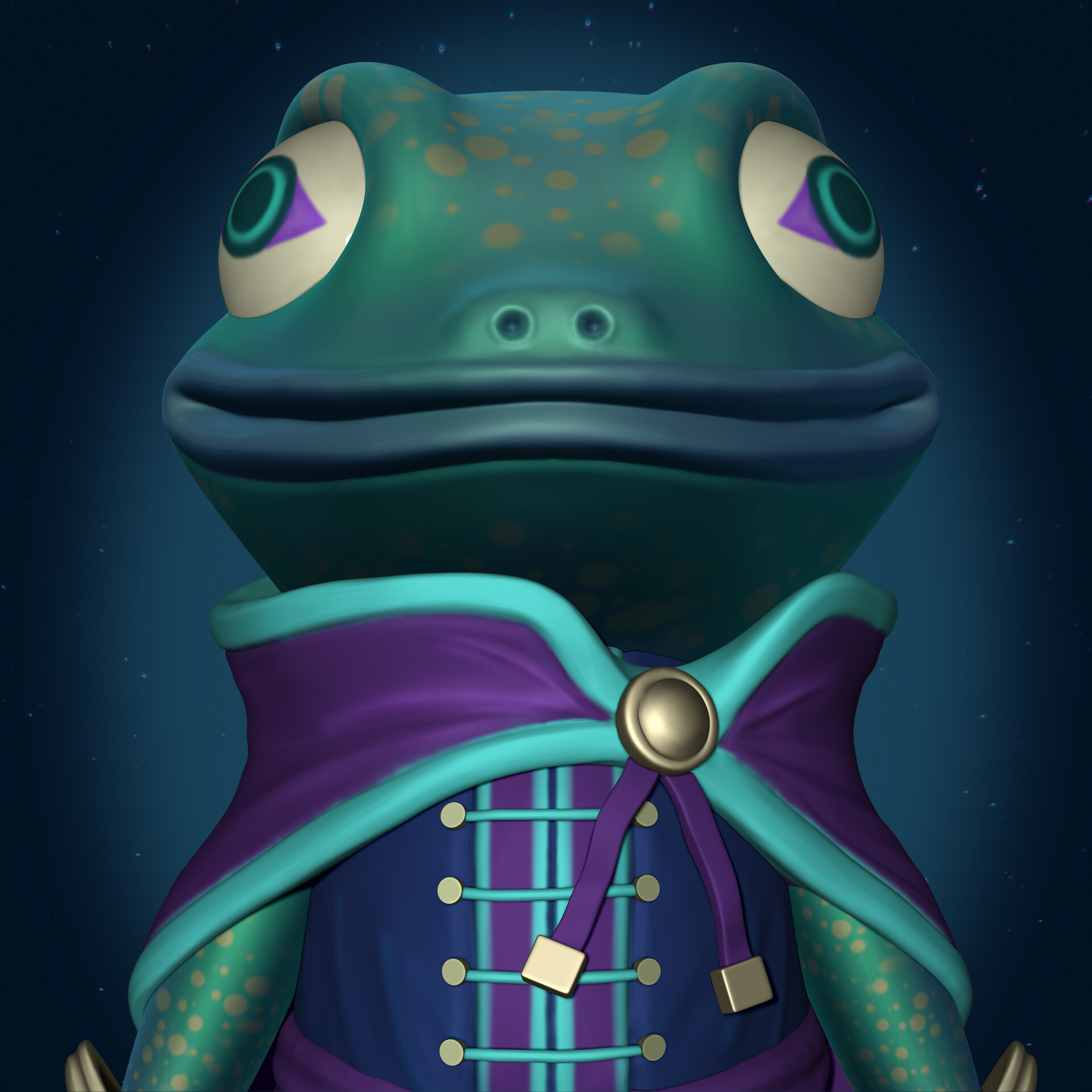 ArtStation - Celestial Froggy