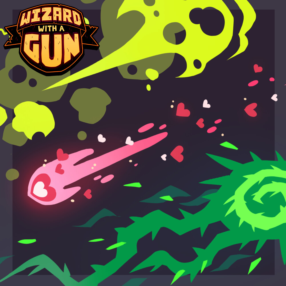ArtStation - Wizard with a Gun - Bullets VFX Concepts