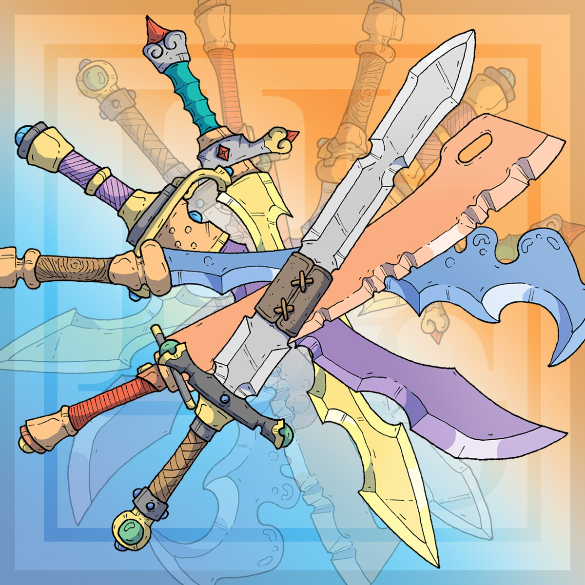 ArtStation - Adventure Blades, Sketch Collection