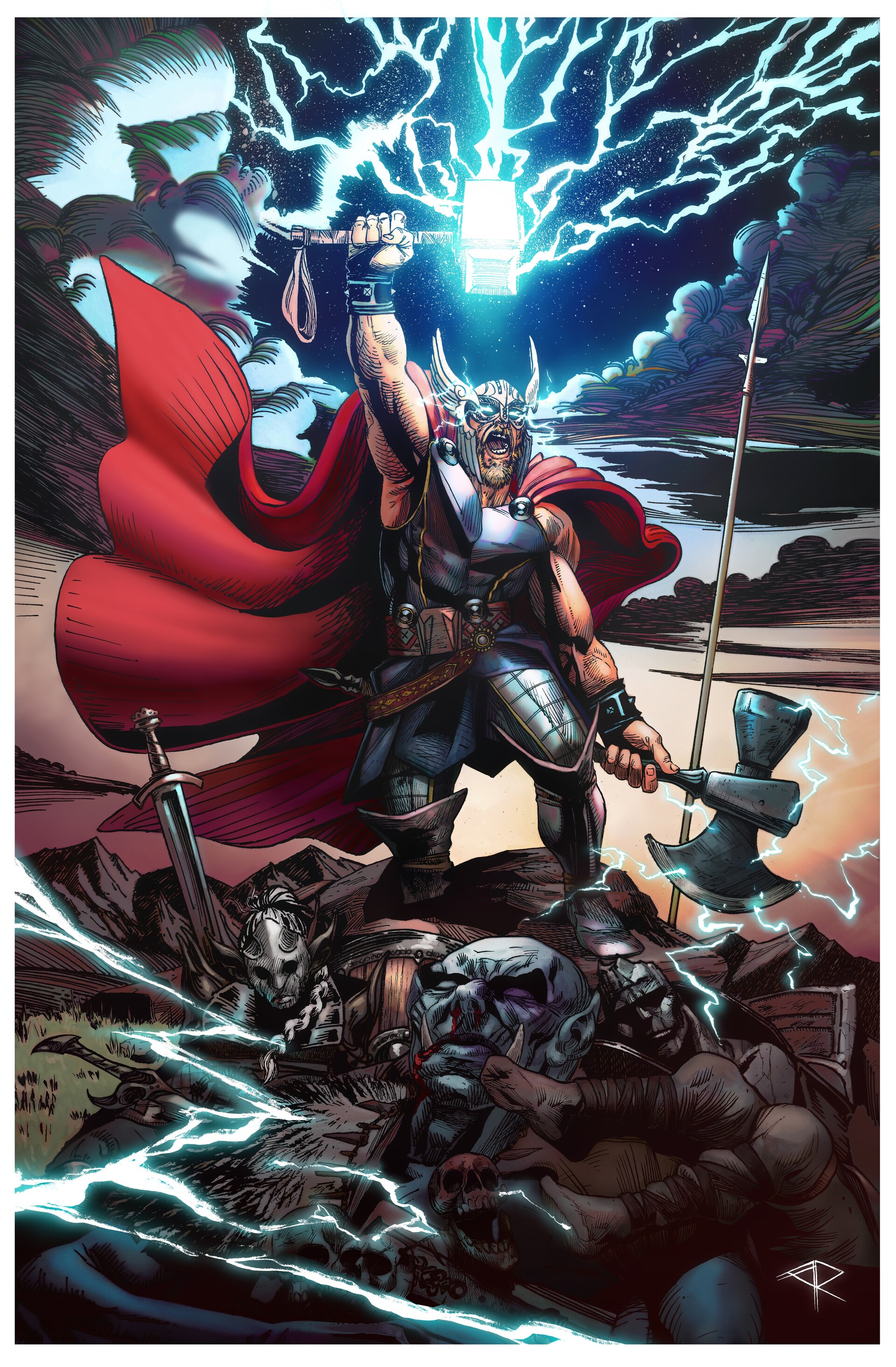 ArtStation - The Mighty THOR
