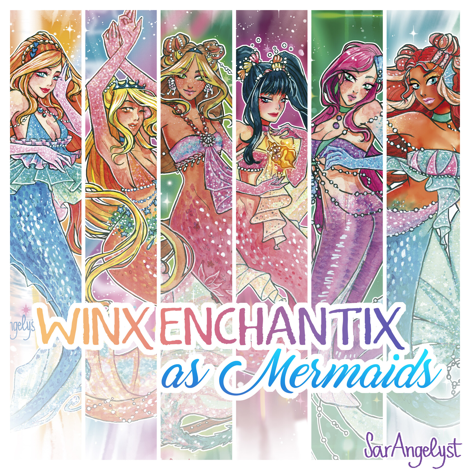 ArtStation - MerMay 2020 - Winx Club Enchantix Collection