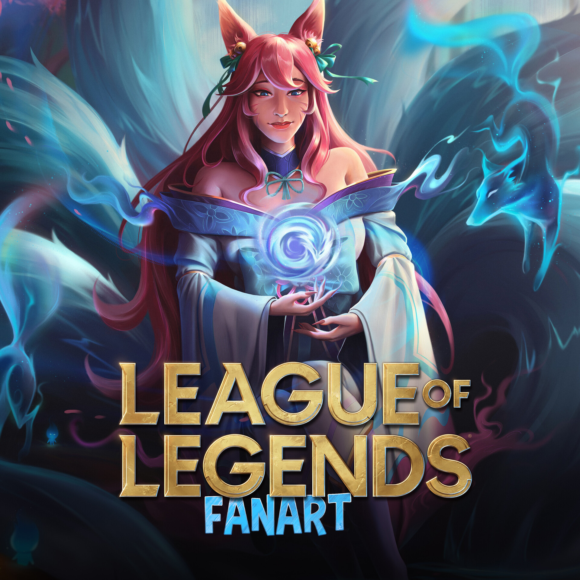 ArtStation - Spirit Blossom Ahri