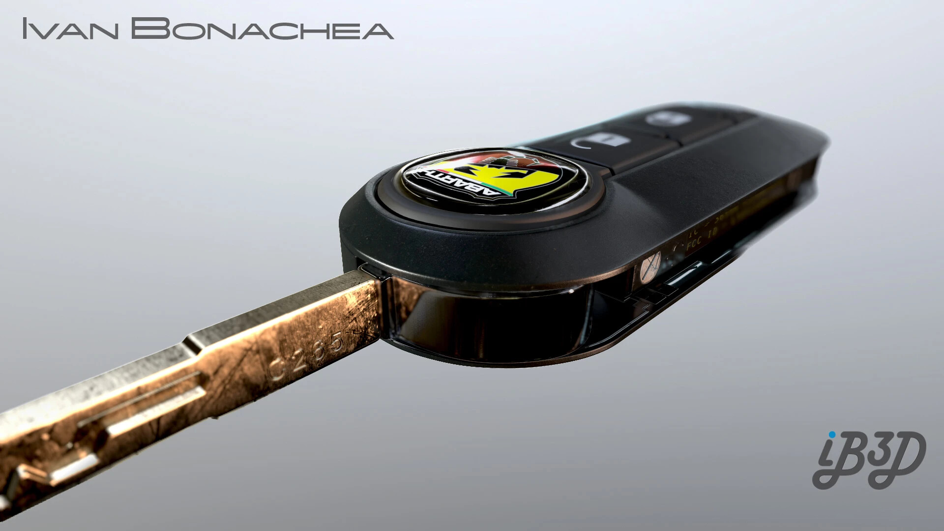 ArtStation - Abarth Key - Visualization