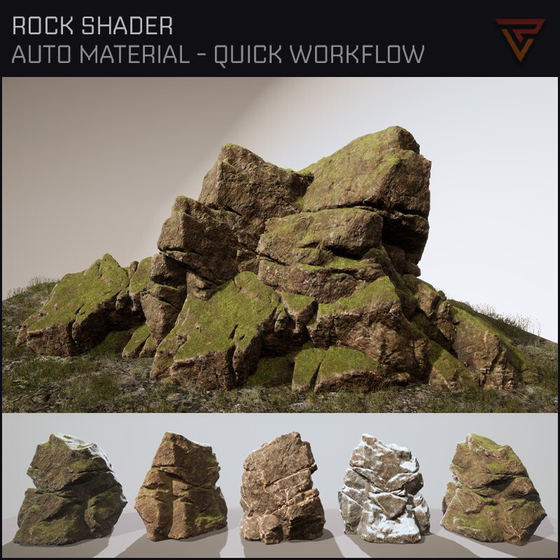 ArtStation - Unreal Rock Shader - Quick Pipeline
