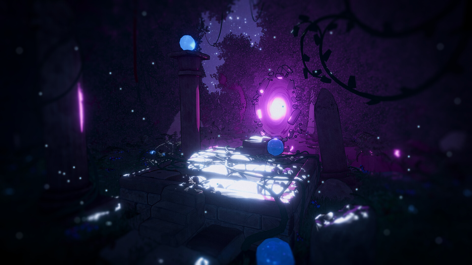 ArtStation - Mystic Cave - 3D Environment