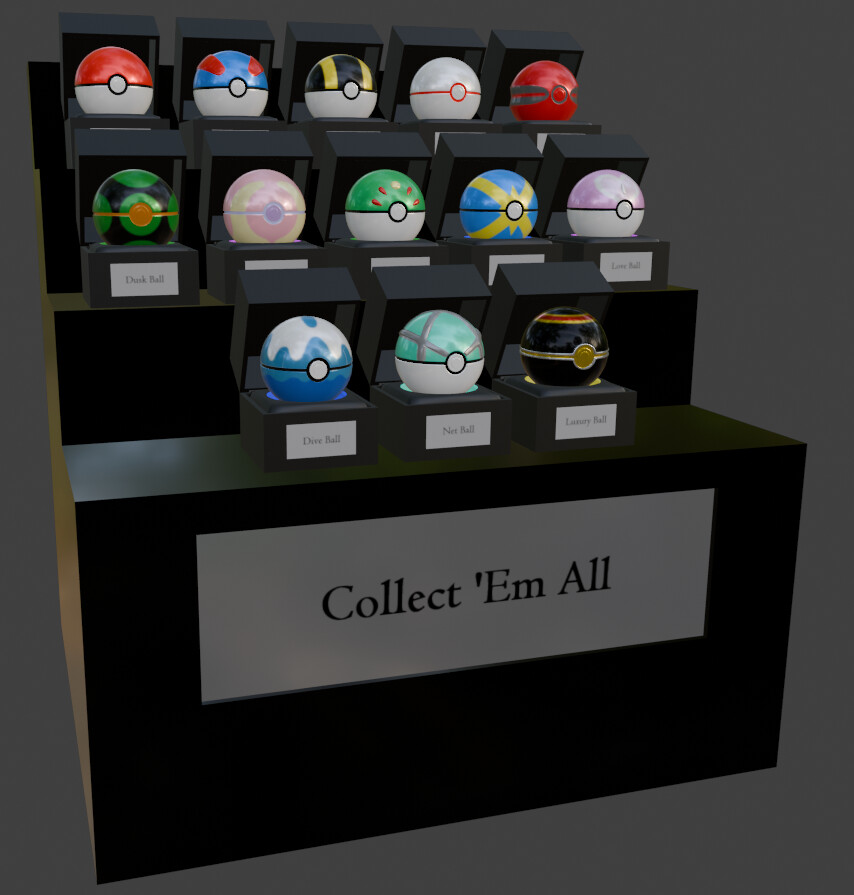 ArtStation - Gotta Collect 'Em All