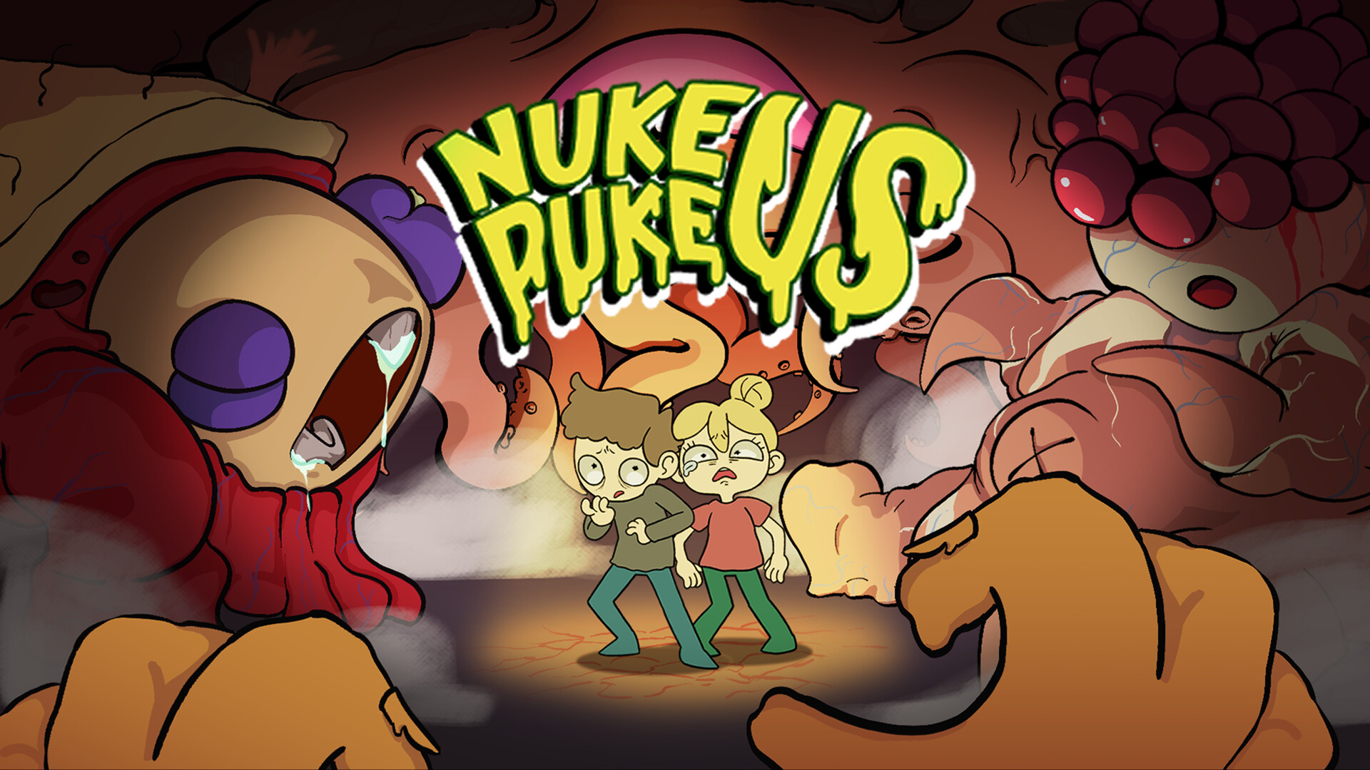 ArtStation - Nuke Us Puke Us - User Interface and Level Design