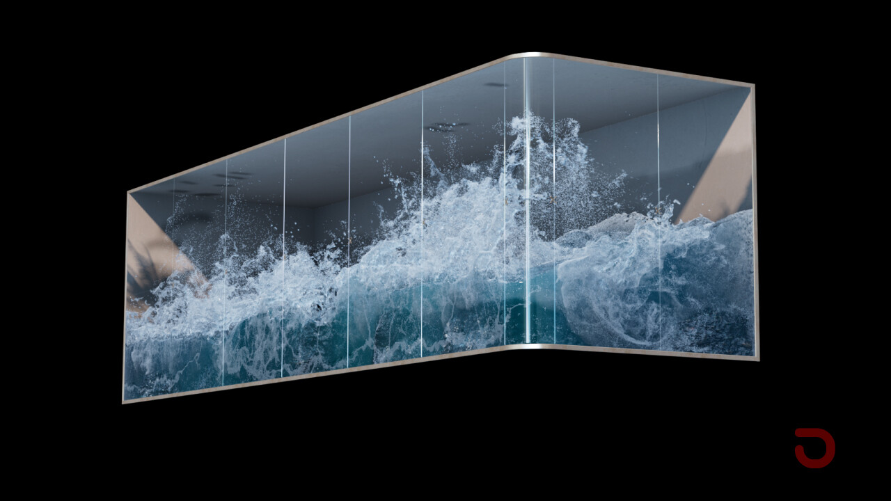 ArtStation - Citibank Realistic Wave Effects in Houdini