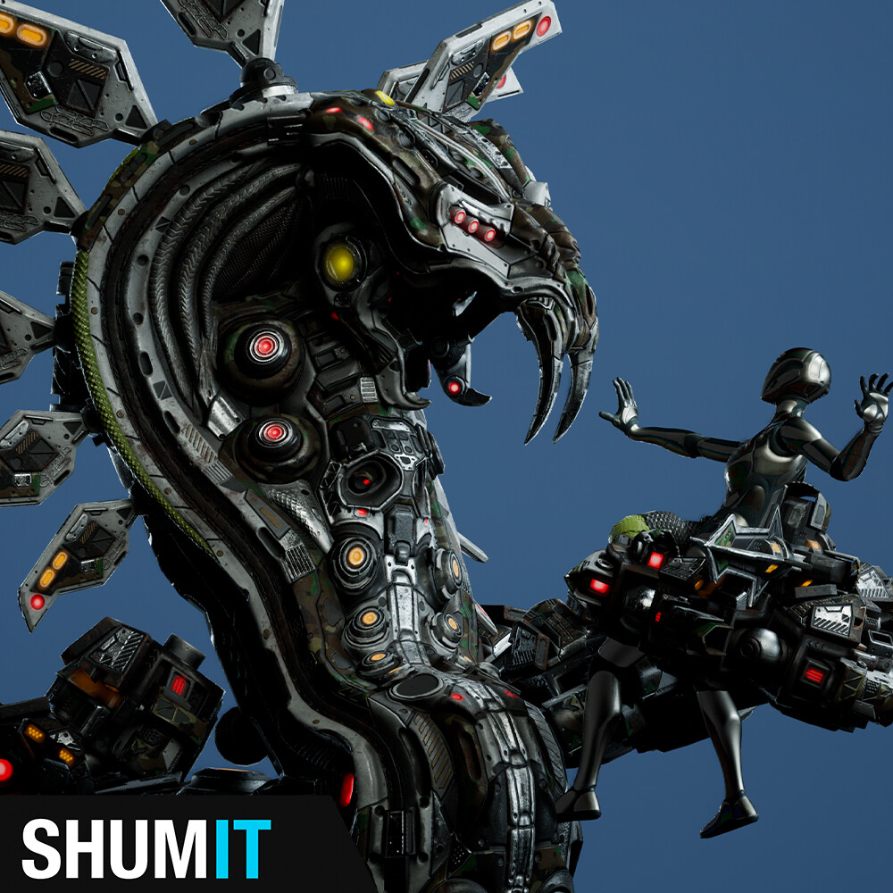 ArtStation - Sci-Fi Snake