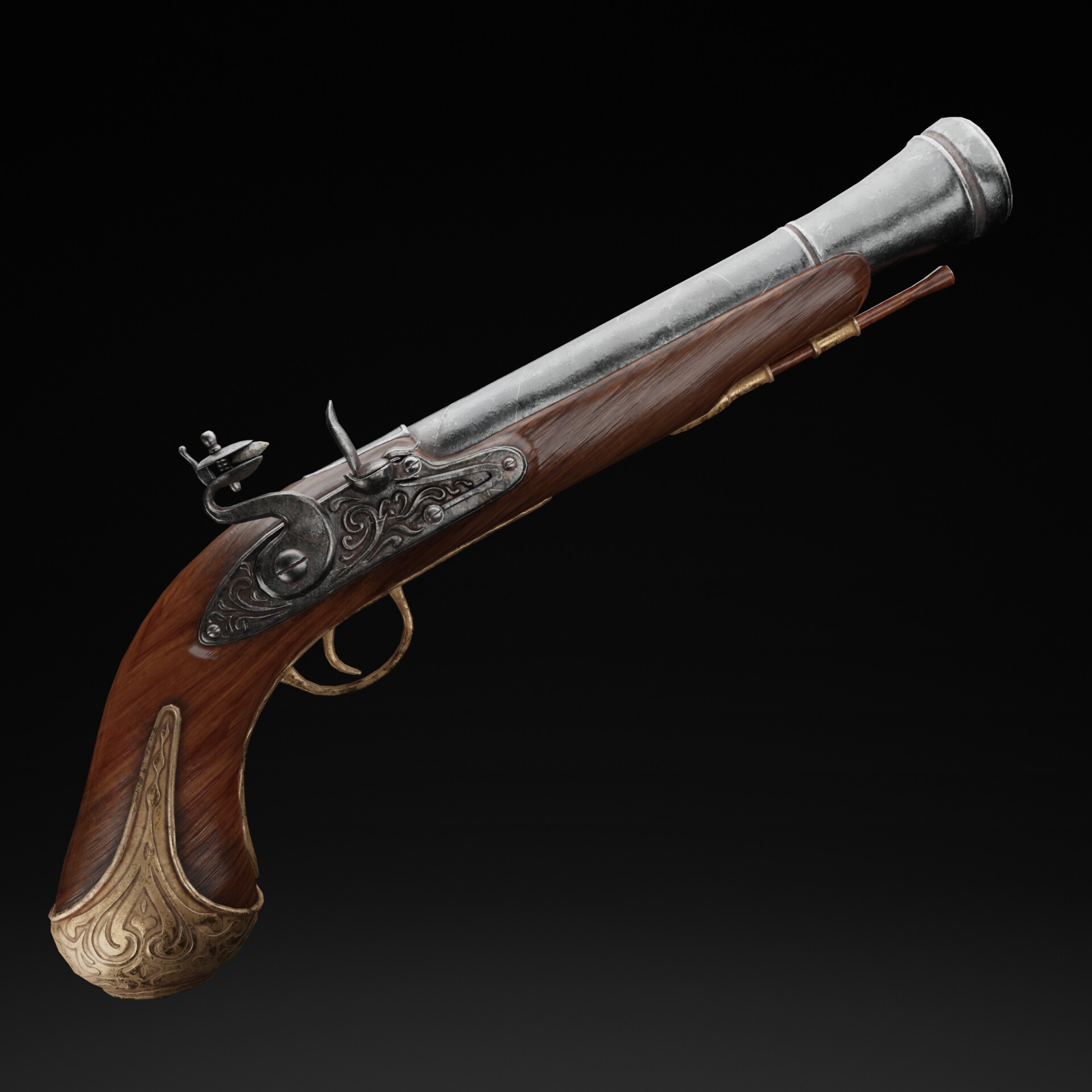 ArtStation - Flintlock Pistol