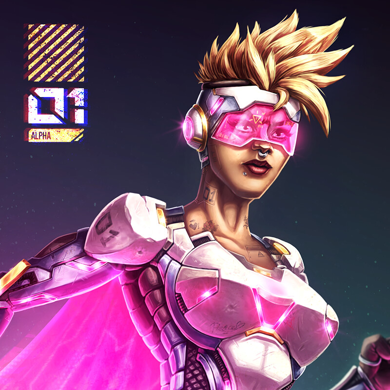 ArtStation - Cyberpunk Super-Hero | Character Design - Concept Art Process