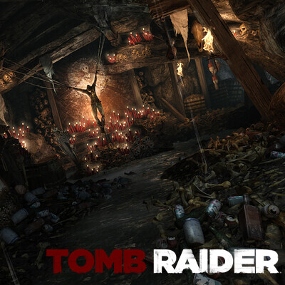 ArtStation - Tomb Raider - Survival Den