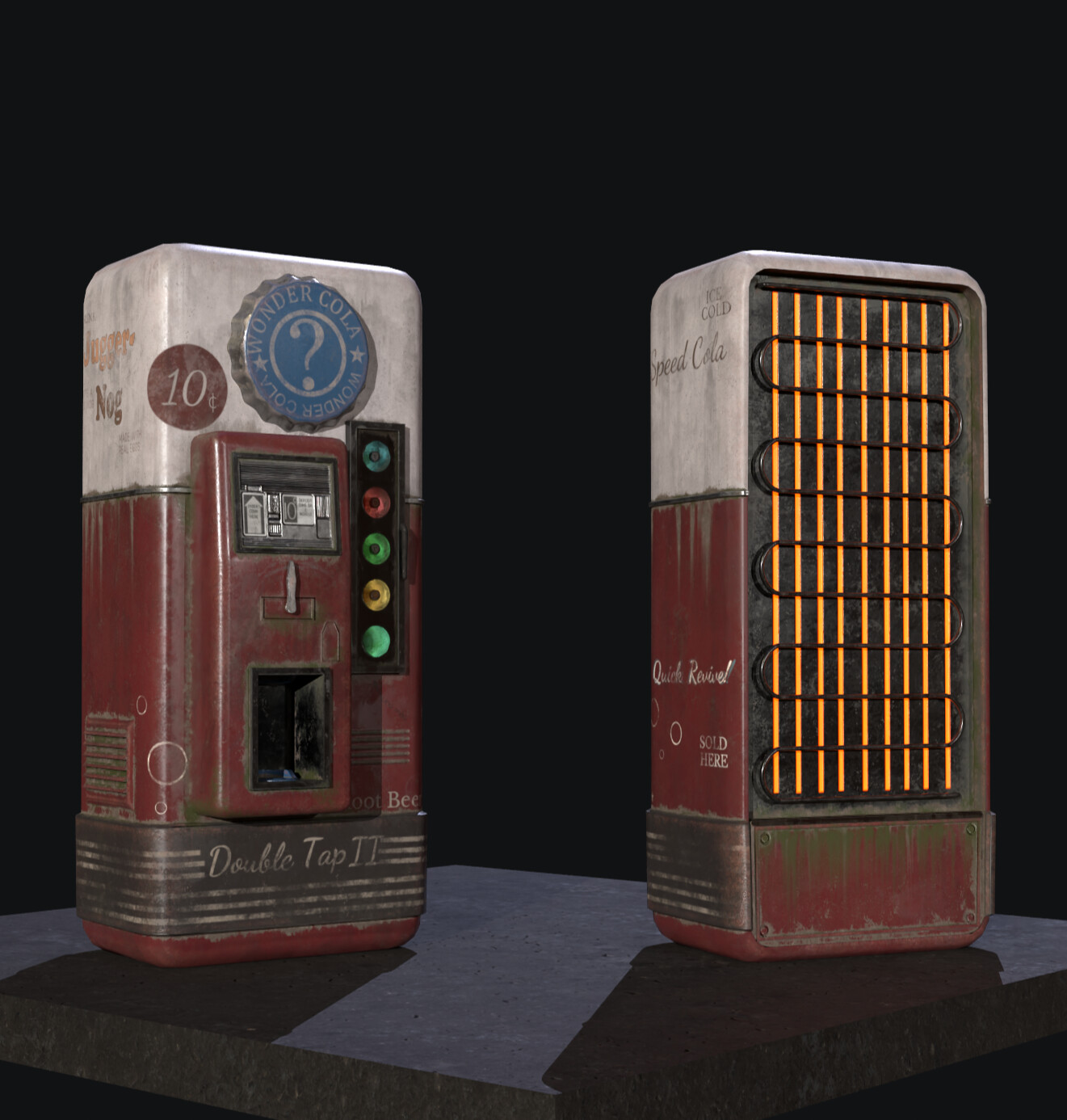 ArtStation - Perk Machine - COD Zombies