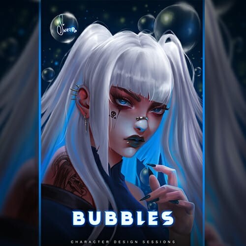 ArtStation - Bubbles ( Fan Art)