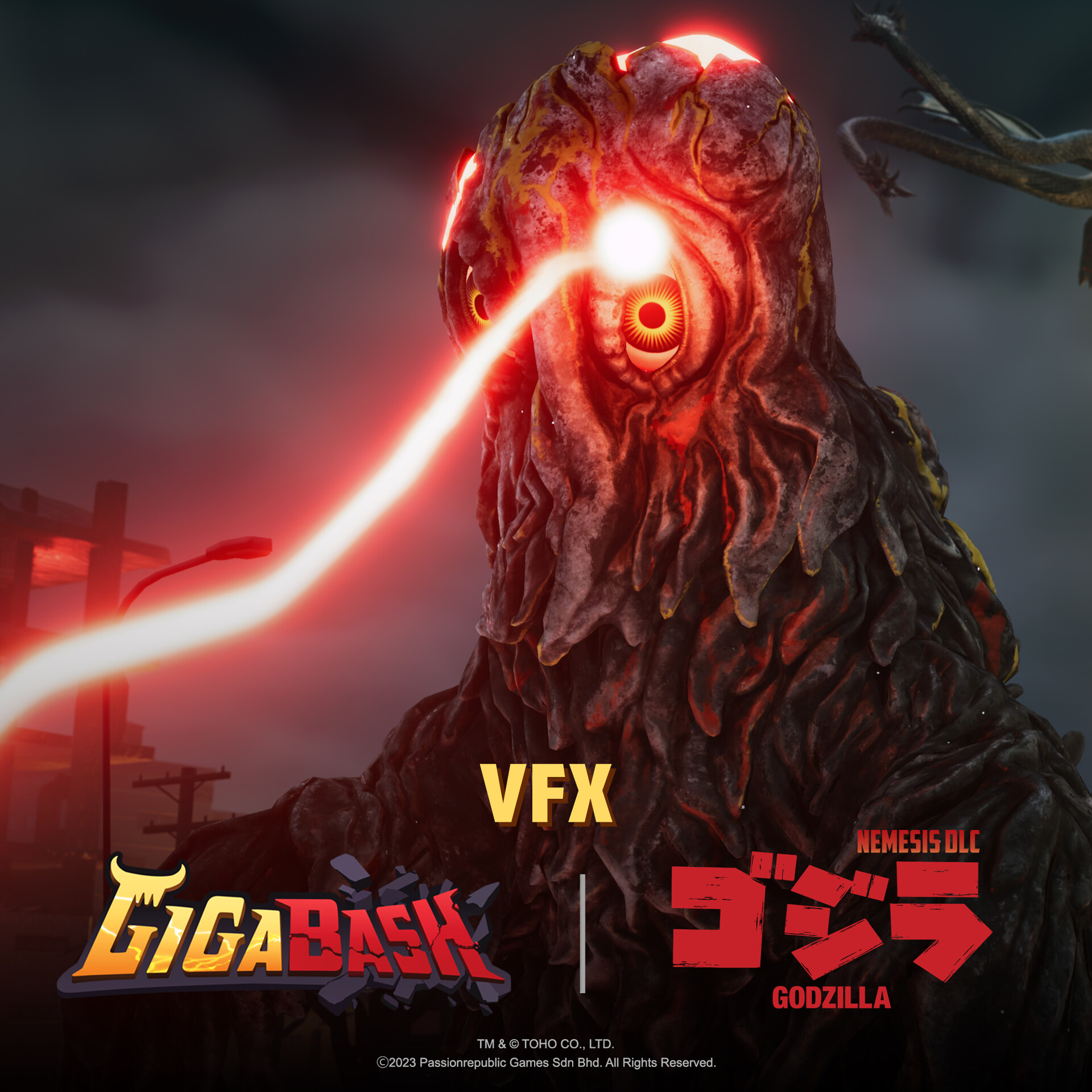 ArtStation - GigaBash | Godzilla: Nemesis 2 Kaiju DLC VFX - Hedorah