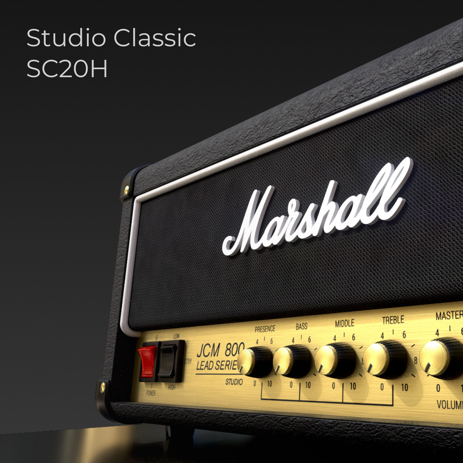 ArtStation - Marshall Sc20h || JCM 800