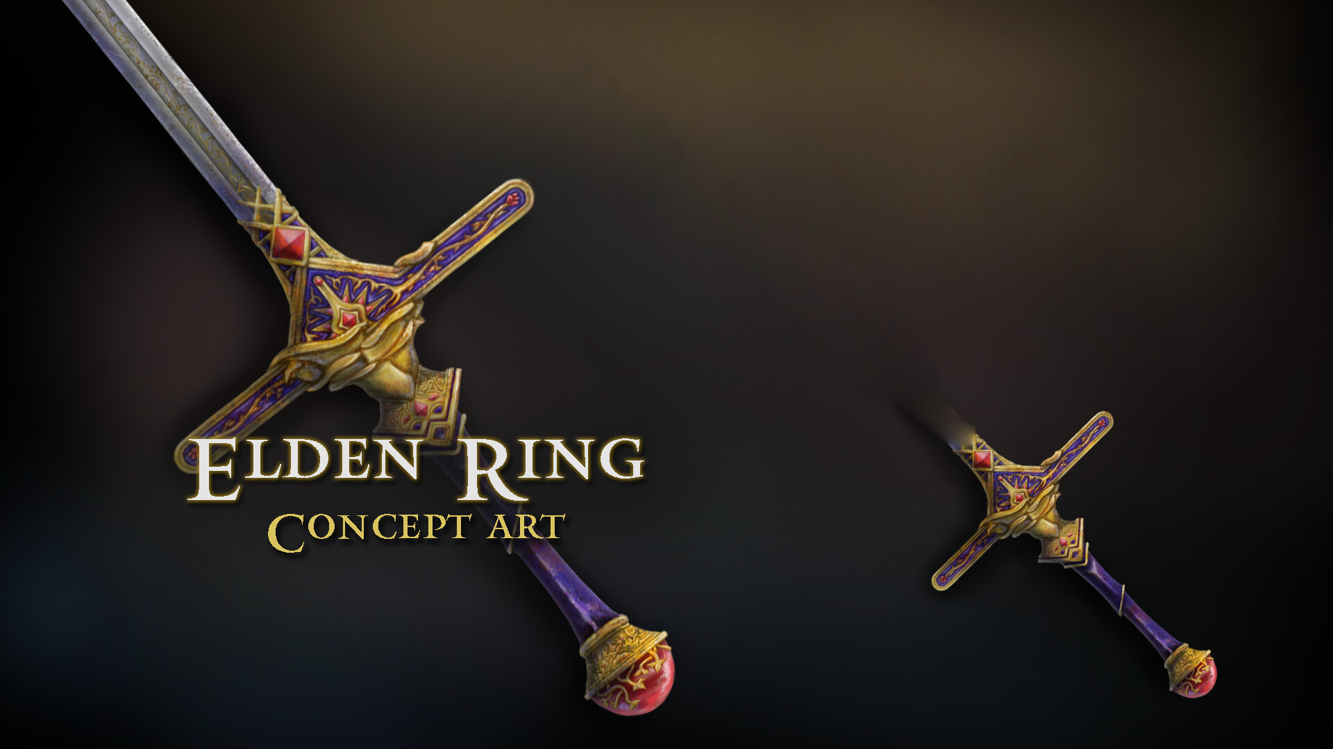 ArtStation - Elden Ring Fan art - Weapon concept art 01