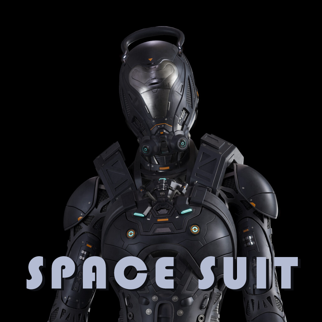 ArtStation - SCI FI SUIT