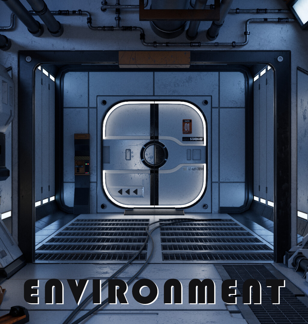 ArtStation - spaceship inner