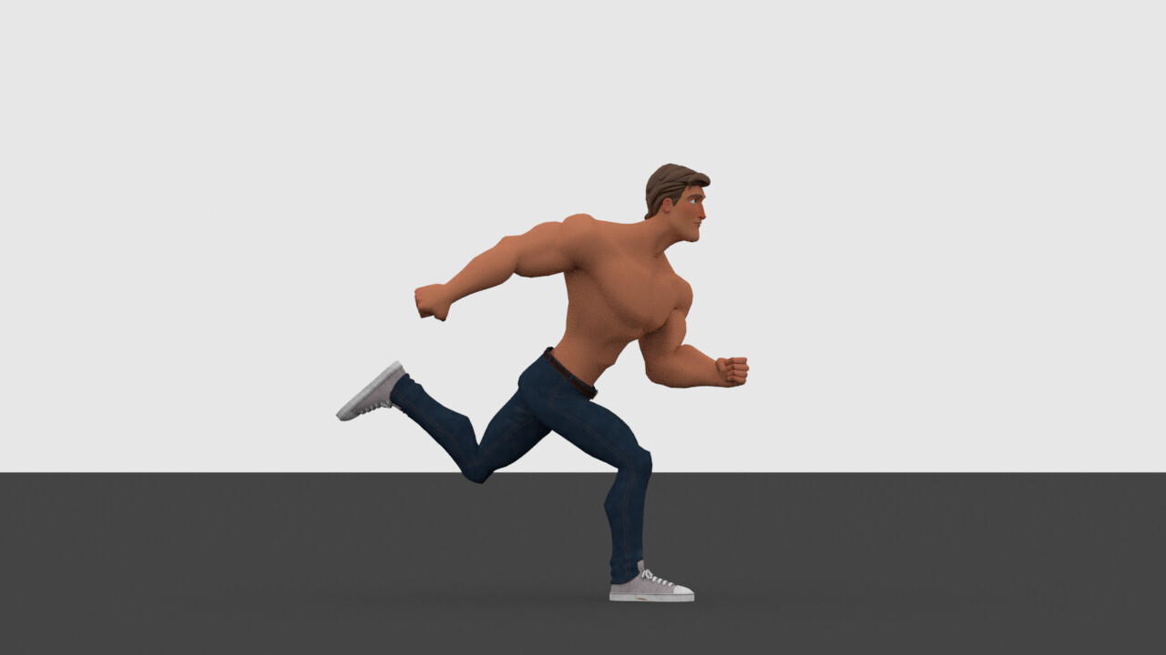 ArtStation - Running Animation