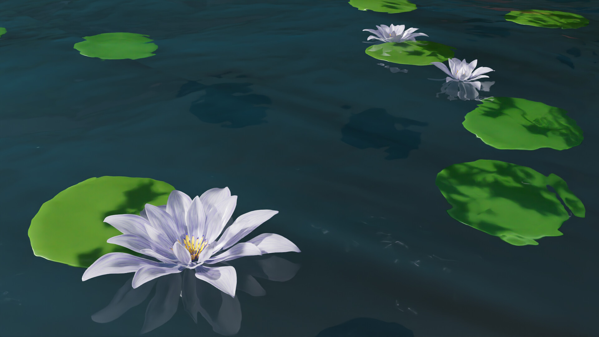 ArtStation - Flower Blooming Simulation