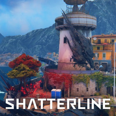 ArtStation - Shatterline - High Peak map