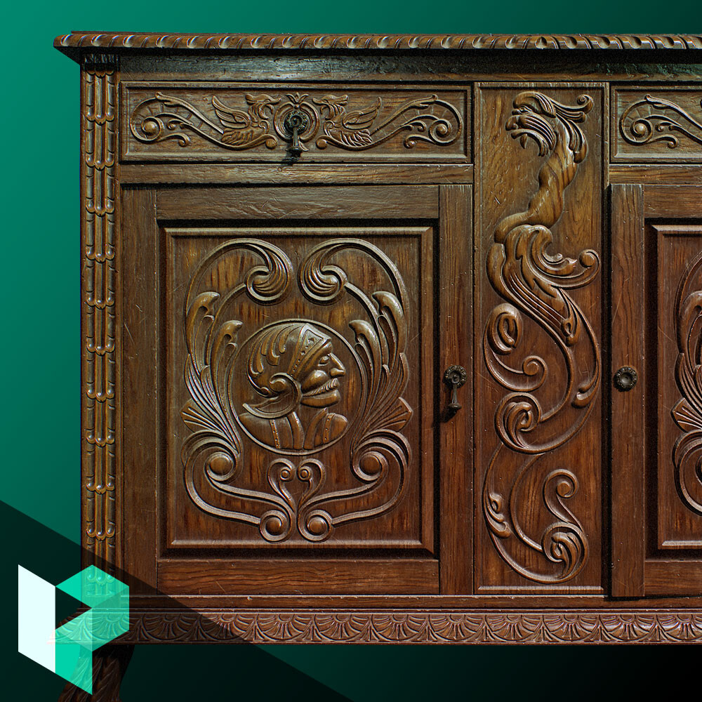 ArtStation - Furniture Creation with Trim Textures | Max Kutsenko