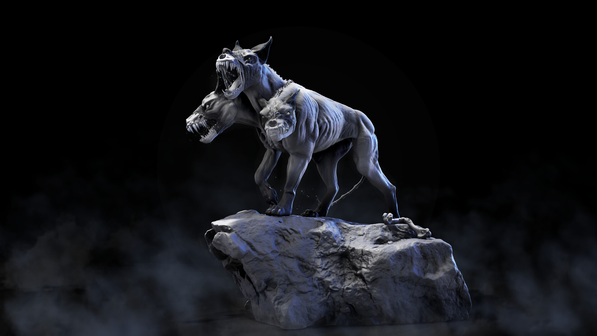 ArtStation - Cerberus - Guard Of The Underworld