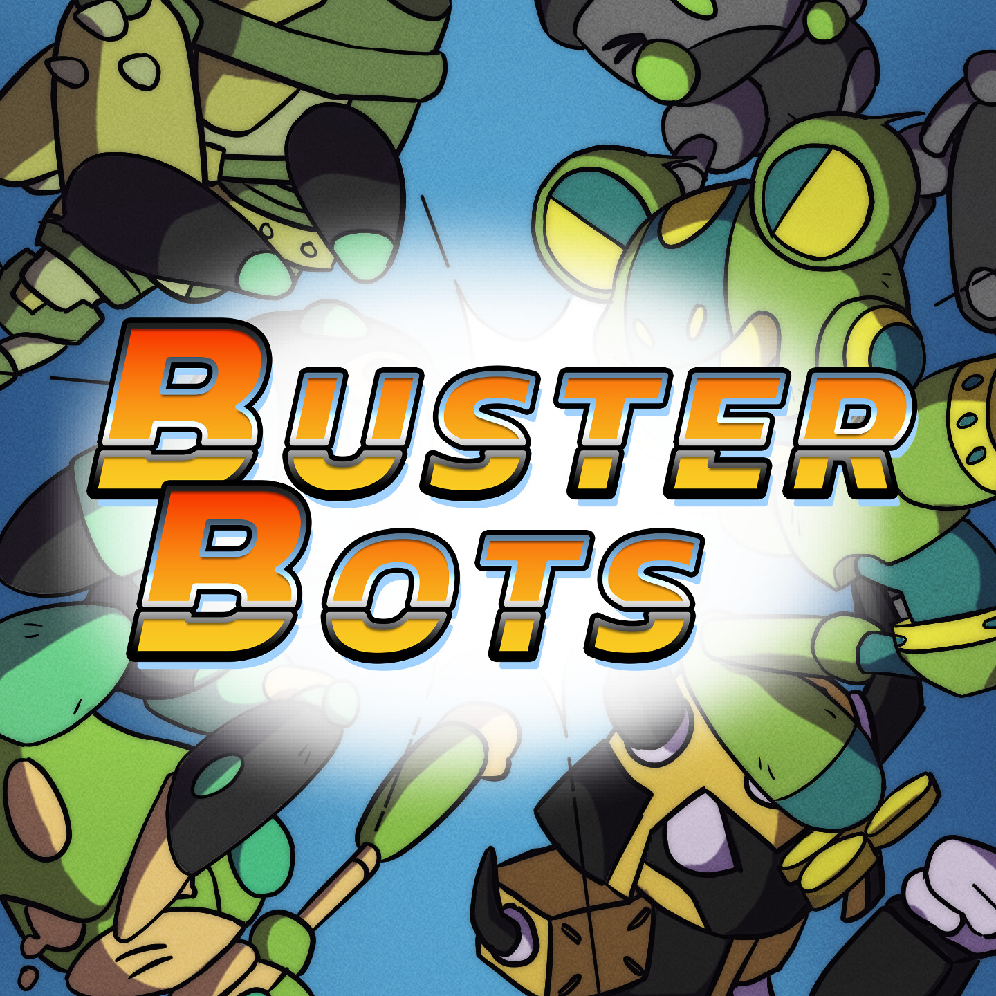 Jill Blue - Buster Bots - Concept Art