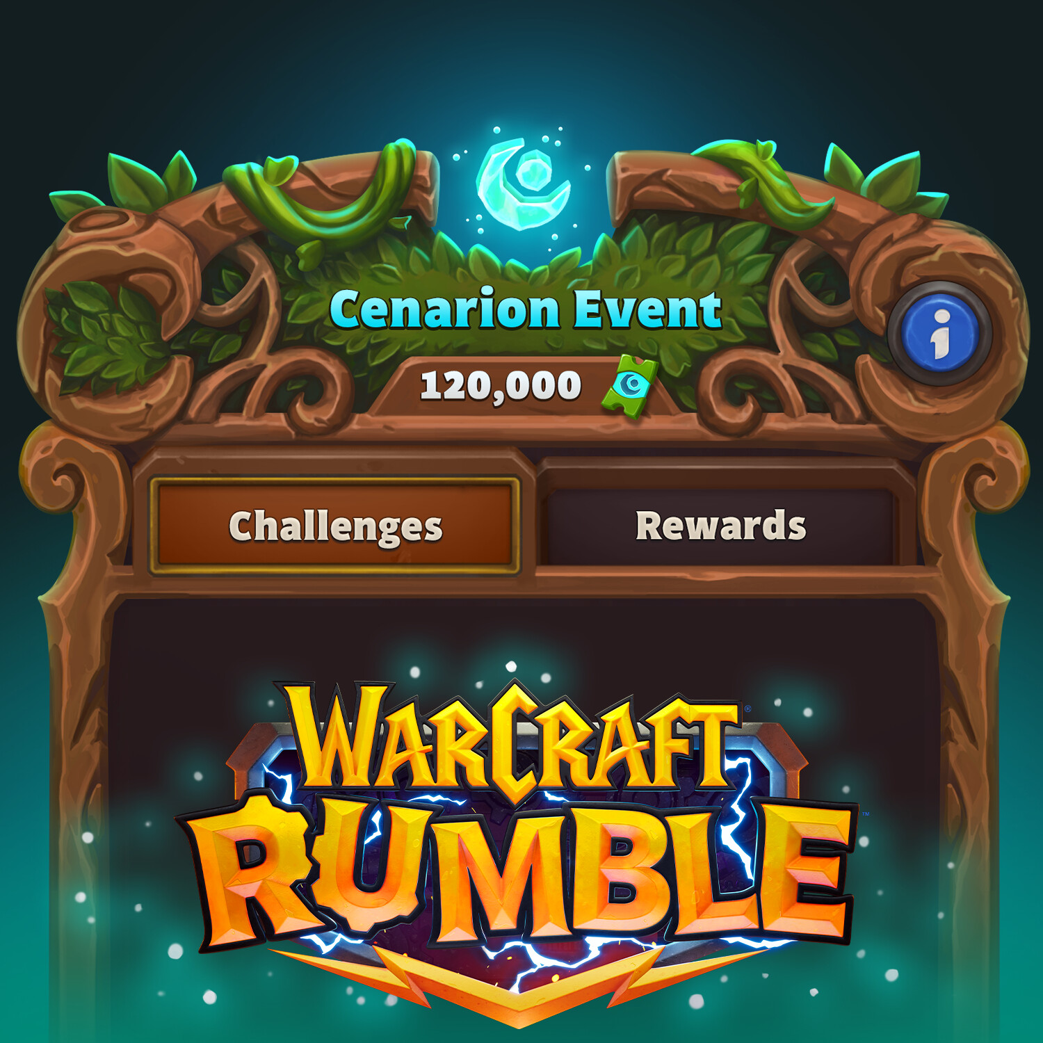 ArtStation - Cenarion Festival UI