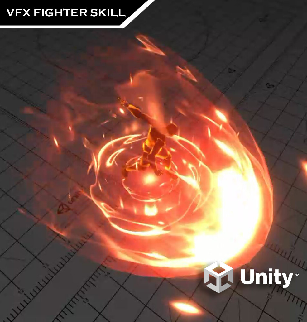 ArtStation - UNITY VFX FIGHTER SKILL