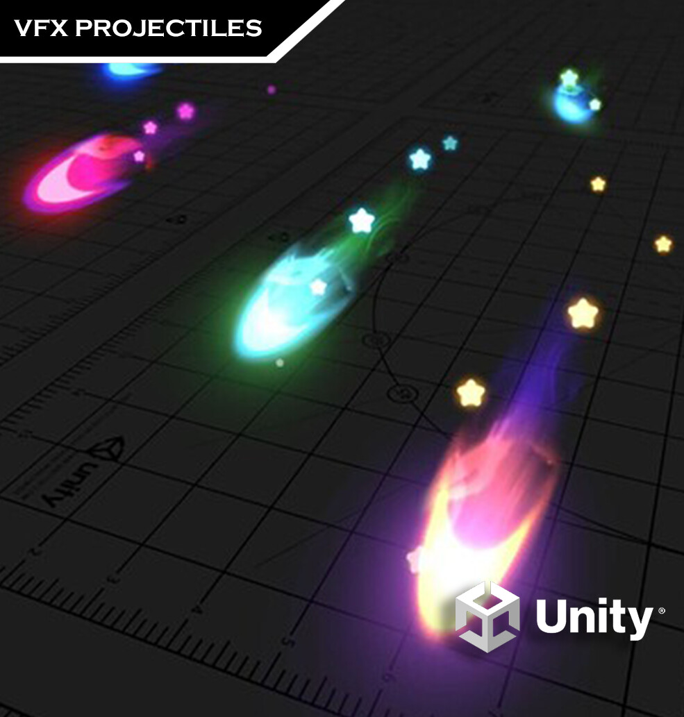 ArtStation - Unity VFX Magic Projectile